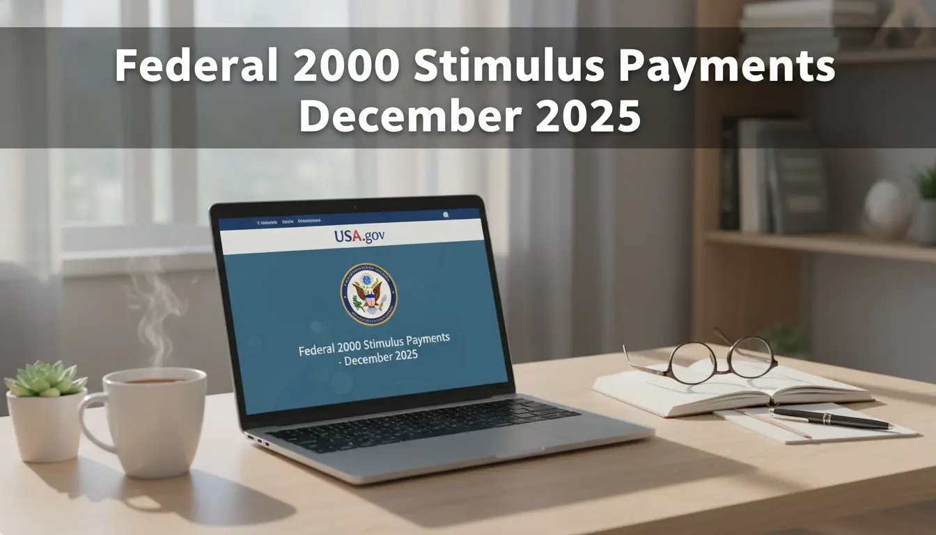 Federal 2000 Stimulus Payments December 2025 Who Qualifies and How to ...